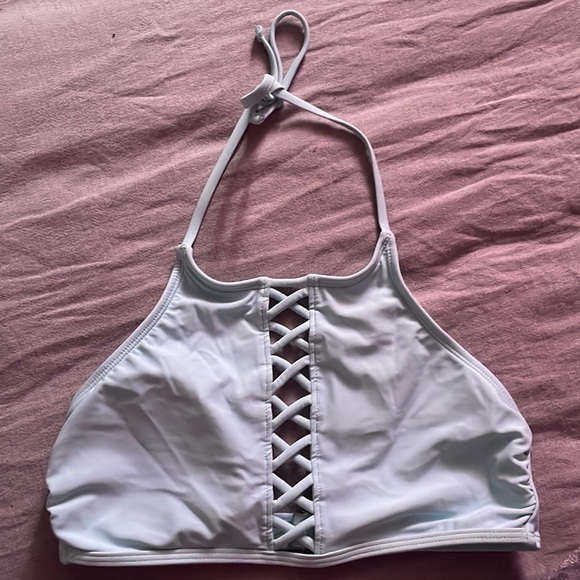 Swim | Light Blue Bikini Top | Poshmark